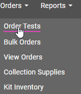Order Clinical Tests